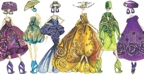 Ilustraciones Colección De Alta Costura Disenos De Unas