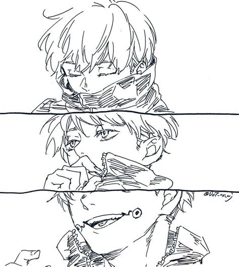 Toge Inumaki Inumaki Reference How To Draw Toge Inumaki Doodle