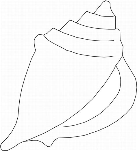 Shell Outline Free Download On Clipartmag