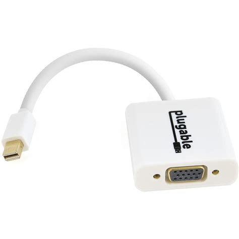 Plugable Mini Displayport To Vga Passive Adapter Mdpm Vgaf Bandh