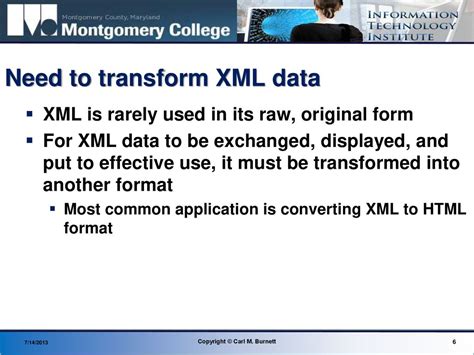 unit 6 xml transformations ppt download