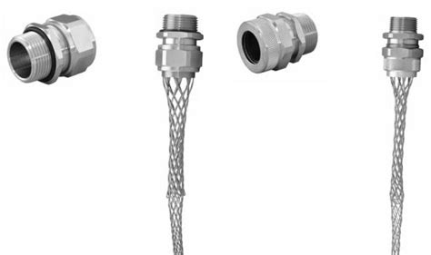 Steel Cable Gland Waterproof Strain Relief Ritm Industry