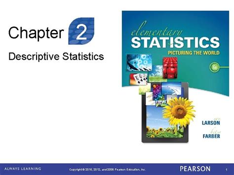 Chapter Descriptive Statistics Copyright And