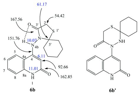 Structure Of Compound 6b And Its Isomeric Structure 6b Download Scientific Diagram