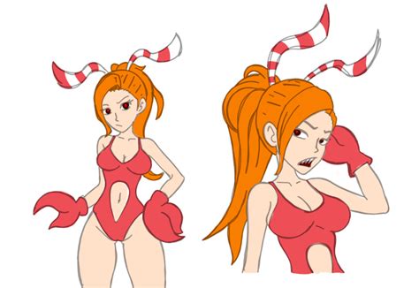 Rule 34 Anthro Belly Button Clawdia Rs3 Claws Humanized Orange Hair
