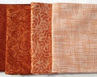 Rust Color Fabric Etsy