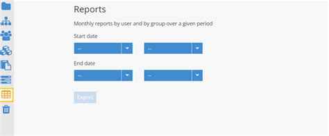 Generate Usage Reports Consigno Cloud
