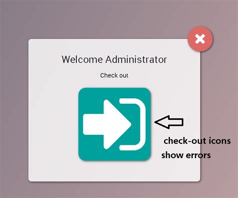 In Kiosk Mode The Check In And Check Out Icons Show Errors Issue Odoo Odoo