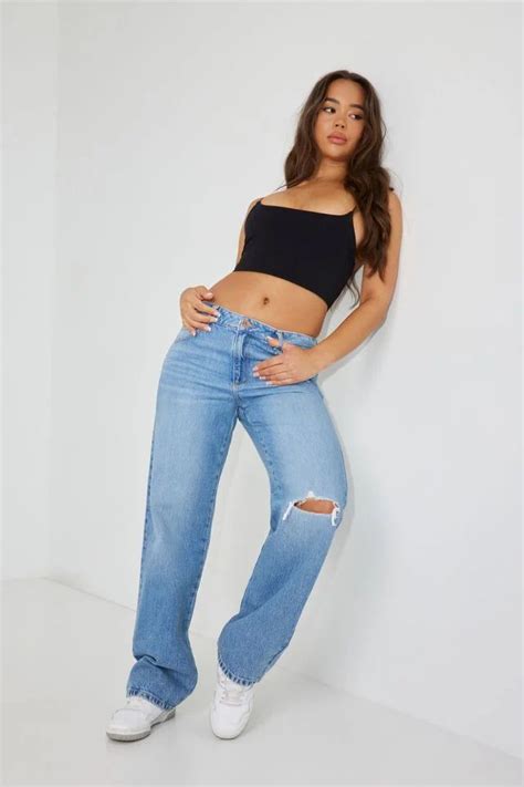 Slouchy Jean | Slouchy jeans, Clothes, Straight leg jeans
