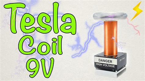 How To Make A Mini Tesla Coil 9V YouTube
