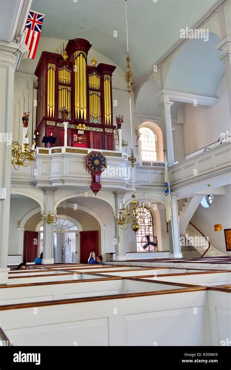Old North Church Inside