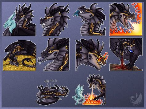 Stickers ~ Aetherios By Tir Goldeness On Deviantart