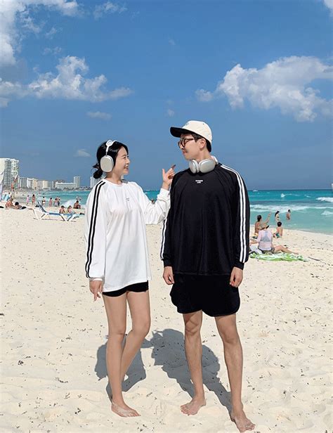 썸머위드 긴팔 래쉬가드 휴양지 물놀이 남녀공용 남자 여자 수영복 비치웨어 상의 에이블리