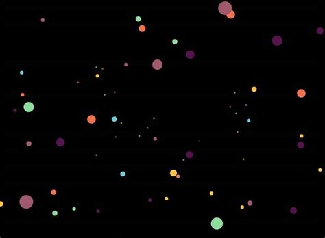Html5 Canvas圆点视差动画特效html5实例 Html5模板网