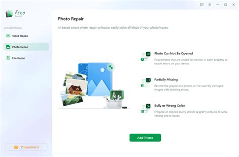 AI Powered Photo Repair Software Fix Corrupted Photos From Any Device