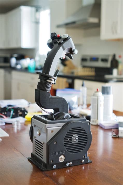 Its Done Diy Ffb Joystick W Vpforce Rhino Motors Kit Rhotas