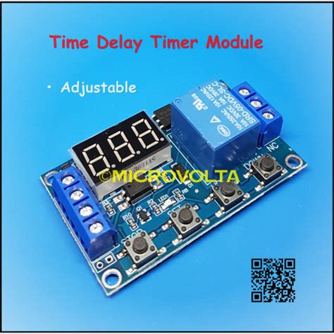 jual time delay timer relay module kota bandung microvolta tokopedia