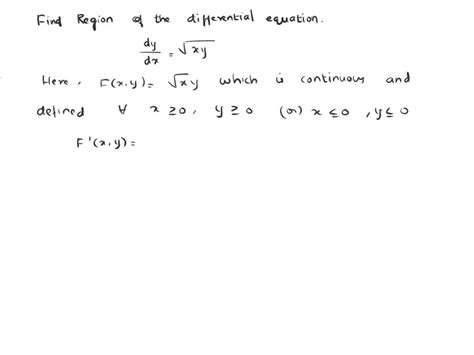 Solved Consider The Following Differential Equation 1 Y3 Y X 2