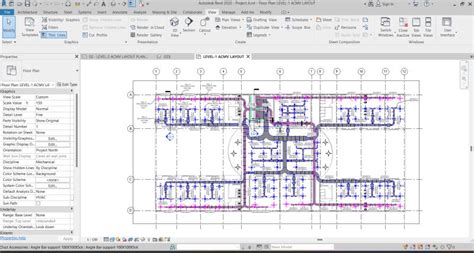 Level 1 Acmv Floor Plan Modeling Chit Ko