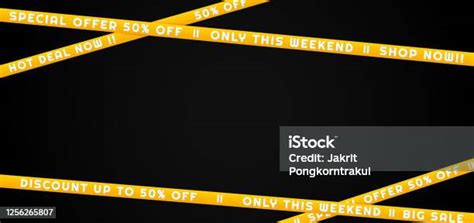 스페셜 오퍼 세일 배너 블랙 백그라운드 디자인 숍 라인 스타일 개념에 대한 스톡 벡터 아트 및 기타 이미지 개념 개체 그룹