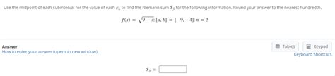 Solved Please help - ﻿thank you!Use the midpoint of each | Chegg.com