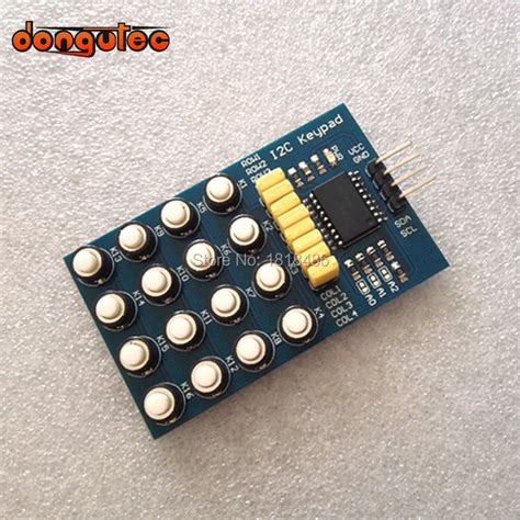 Buy 16 Key I2c Keypad Switch Keypad 1x4 2x4 3x4 4x4