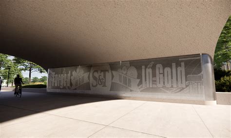 Pedestrian Underpass Campus Master Plan Missouri Sandt