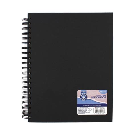 Crafters Closet 85 X 11 Spiral Hardcover Drawing And Sketch Pad