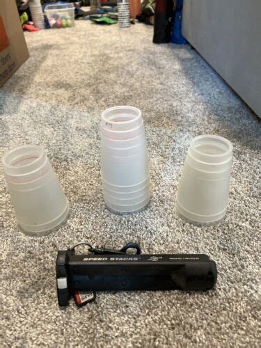 Speed Stacks William Polly Clear Pros V1 Rare 4737262454