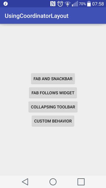 Using Coordinatorlayout In Android Apps Android Authority