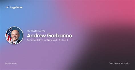Rep Andrew Garbarino Ny 2 — Voting Record Bills And 2026 Midterms