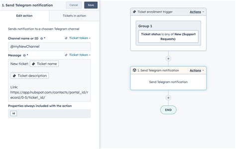 hubspot telegram integration