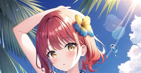 水着 水着を着て海で遊んでいる様々な少女たち 6 Vitsuのイラスト Pixiv