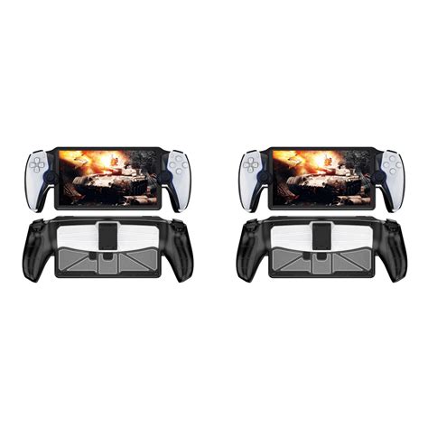 2uds Funda Protectora De Tpu Con Soporte Para Consola De Juegos Para