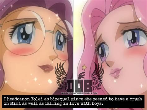 Digimon Digital Monster Opinion Box I Headcanon Yolei As Bisexual Since She Seemed To