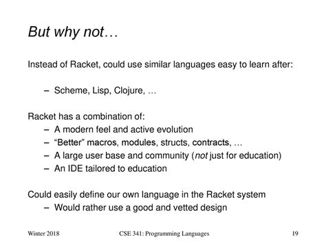 Cse341 Programming Languages Interlude Course Motivation Ppt Download