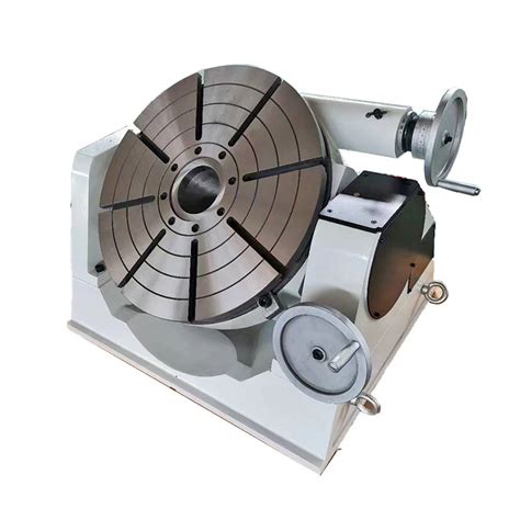 Tsk1250 Large Size Tilting Rotary Table Indexer For Cnc Milling