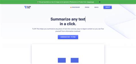 Tldr Instantly Summarize Long Articles For Efficient Information