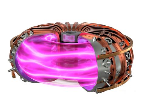 Tokamak Fusion Reactor By Science Photo Library