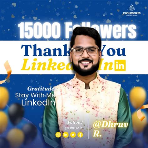 Grateful Thankyou Linkedincommunity Dhruv R 21 Comments