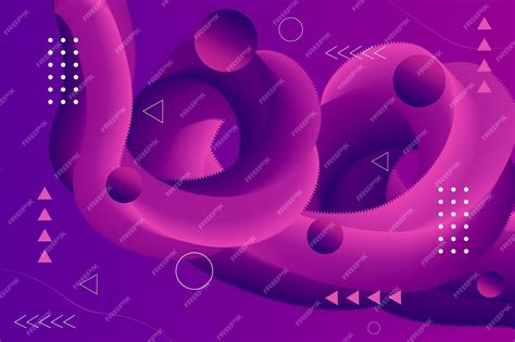 Premium Vector Abstract Fluid Purple Background Modern Style