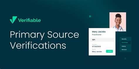 Primary Source Verification