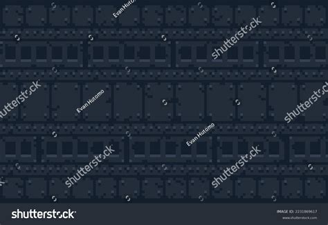 2d Steel Wall Texture Assets Game Stock Illustration 2231869617 Shutterstock