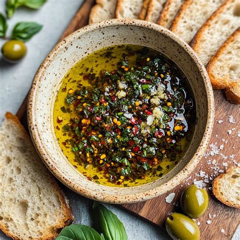 Olive Oil And Balsamic Vinegar Bread Dip