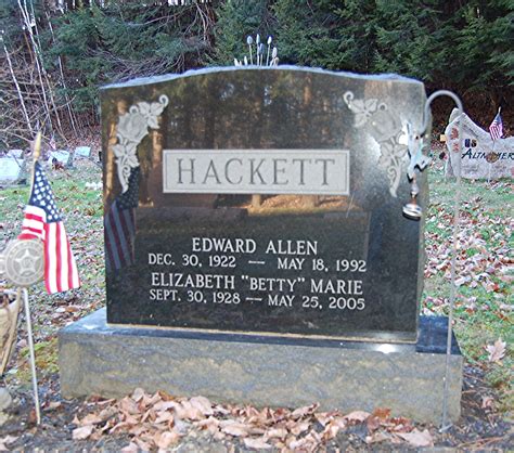 Elizabeth Marie Betty” Bedard Hackett 1928 2005 Find A Grave äreminne