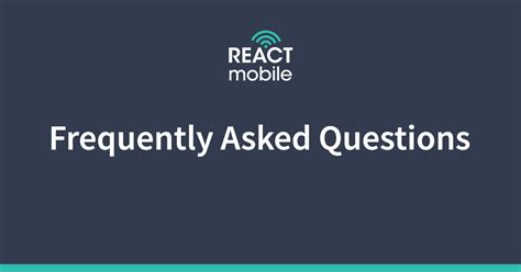 faq react mobile