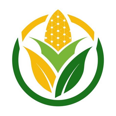 Corn Farming Logo Design Concept Vector Art And Illustration Premium Ai Generated Vector