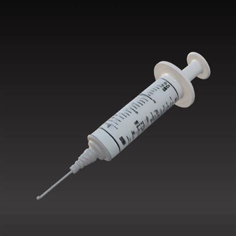 💉 Syringe・ Stl File For 3d Printing・cults