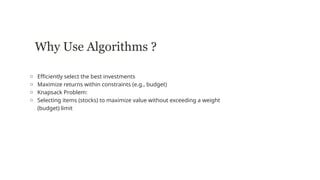 Knapsack Problem Data Structure And Algorithm PPT