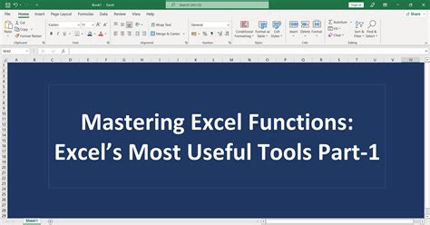 Mastering Excel Functions Excels Most Useful Tools Part 1 By Data Pr Sep 2024 Medium